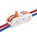 WAGO PCT-222 - 2 in 2 out Universal Compact Wire Wiring Connector | RAM Electronics website